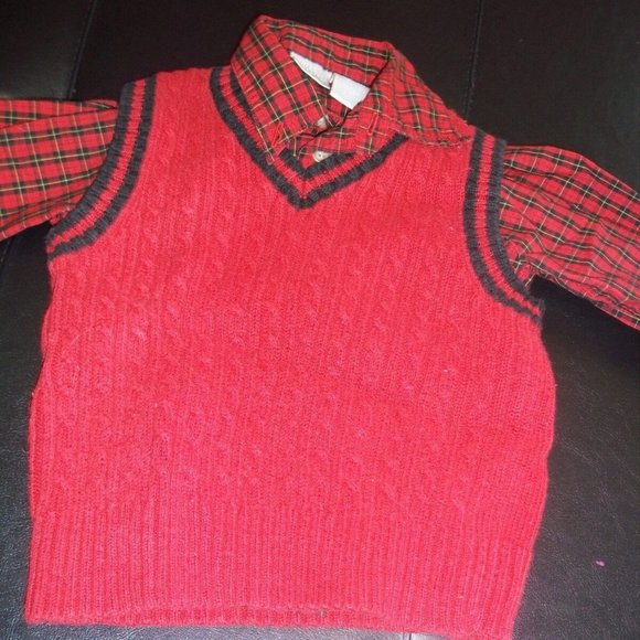 Matching Sets | Perfectly Dress Sweater Vest And Matching Shirt | Poshmark